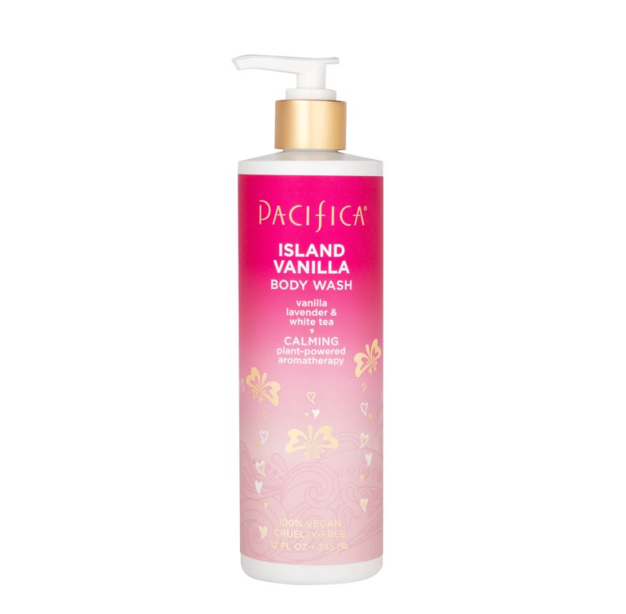 Pacifica Body Wash 12oz 355ml - Calming Island Vanilla
