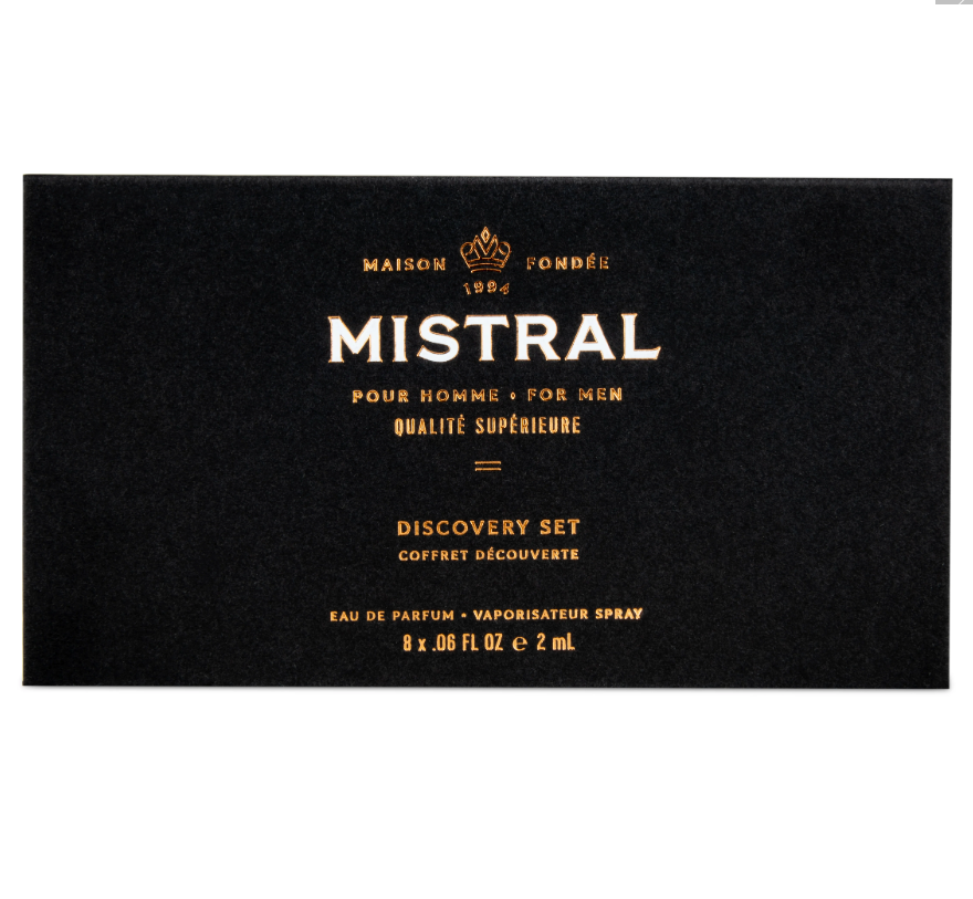 Mistral Men's Eau De Parfum Discovery Set – TheSoapOpera