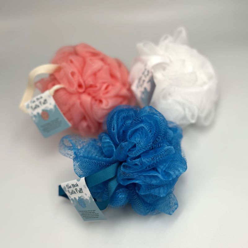 The Soap Opera Mesh Bath Puff