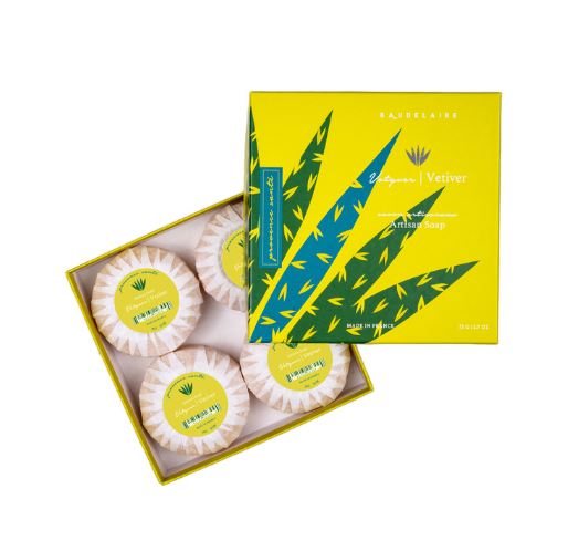 Provence Sante Artisan Gift Soap Set of 4 - Vetiver – TheSoapOpera