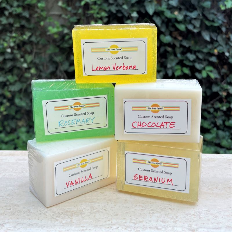 The Soap Opera Custom Bar Soap 4oz (Pack of 3)